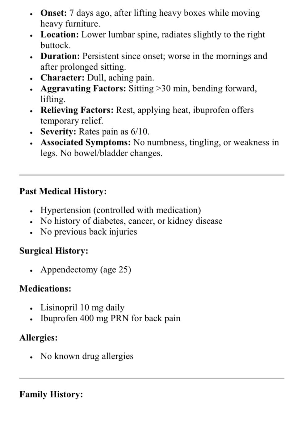 COMPREHENSIVE CLINICAL WEEK #9 I HUMAN CASE STUDY: A 54-YEAR-OLD MALE ...