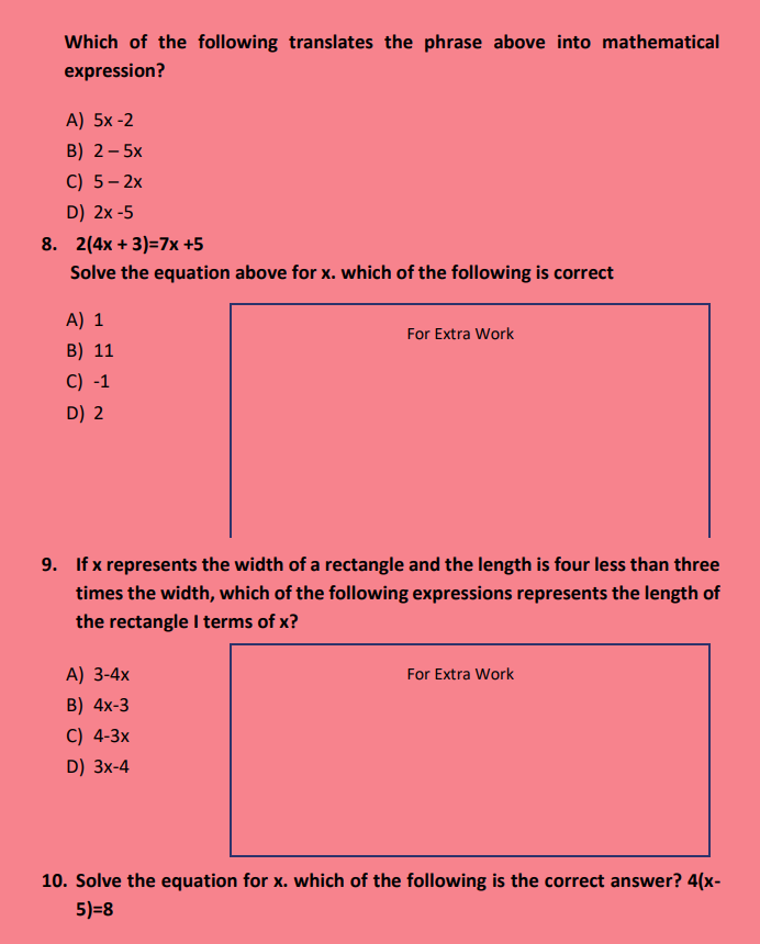 ATI TEAS MATH ACTUAL REVISION GUIDE 2025-2026 LATEST FORMAT CONTAING ...